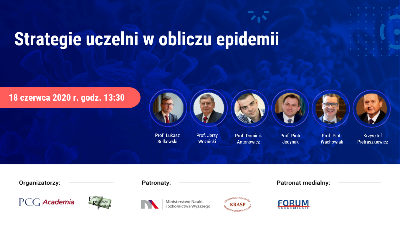 Strategie uczelni w obliczu epidemii - PCG Academia