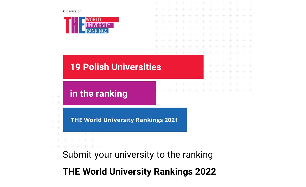 Submit your university to THE World University Rankings 2022 - PCG Academia