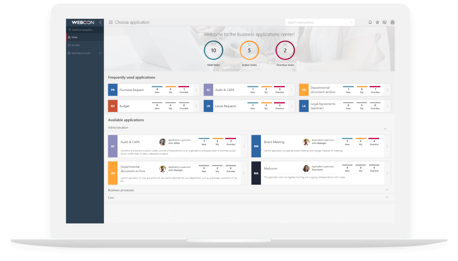 E-Services WEBCON - PCG Academia