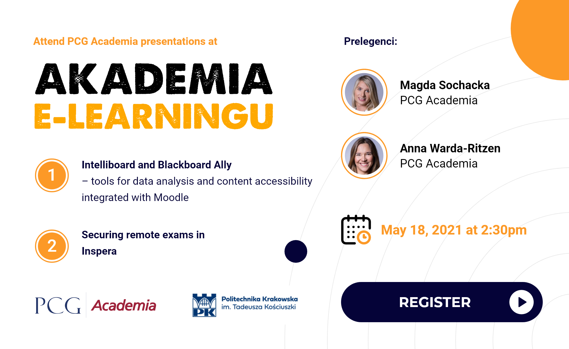 PCG Academia experts will present distance learning tools at the E ...