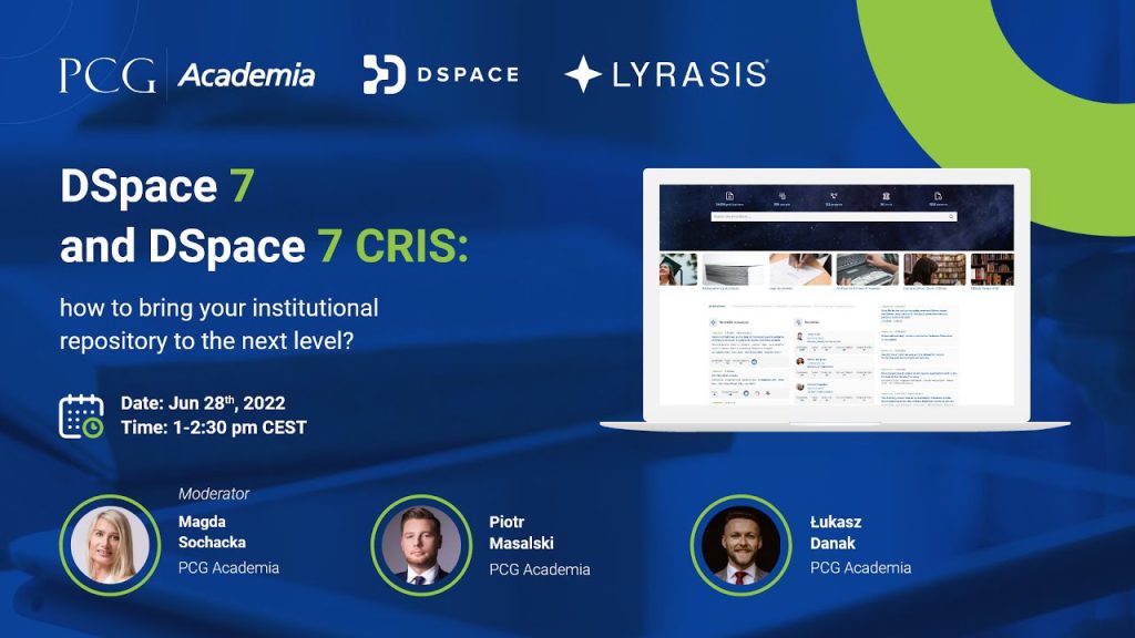 DSpace 7 and DSpace 7 CRIS: how to bring your institutional repository ...