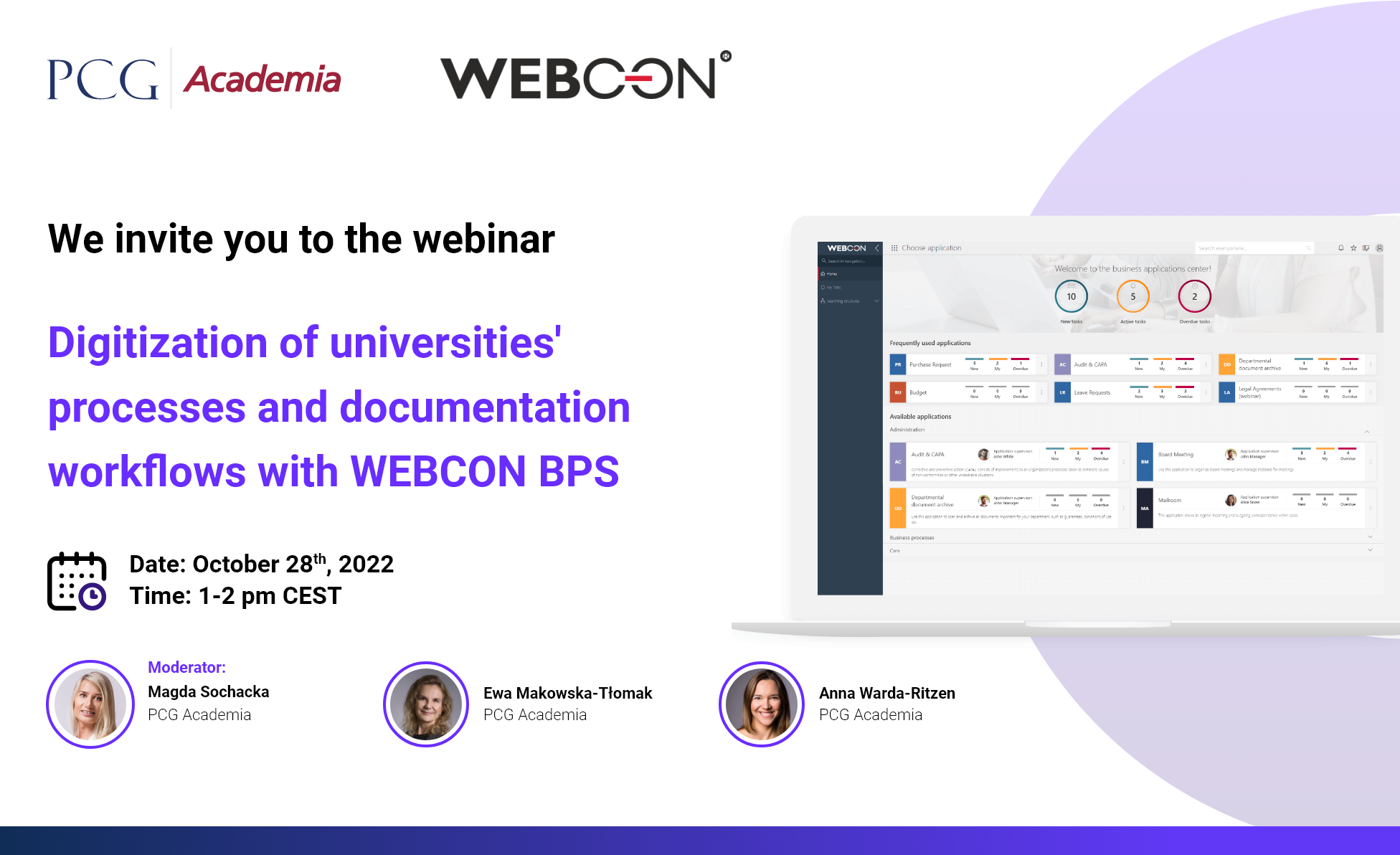 Digitization of universities processes and documentation workflows with ...
