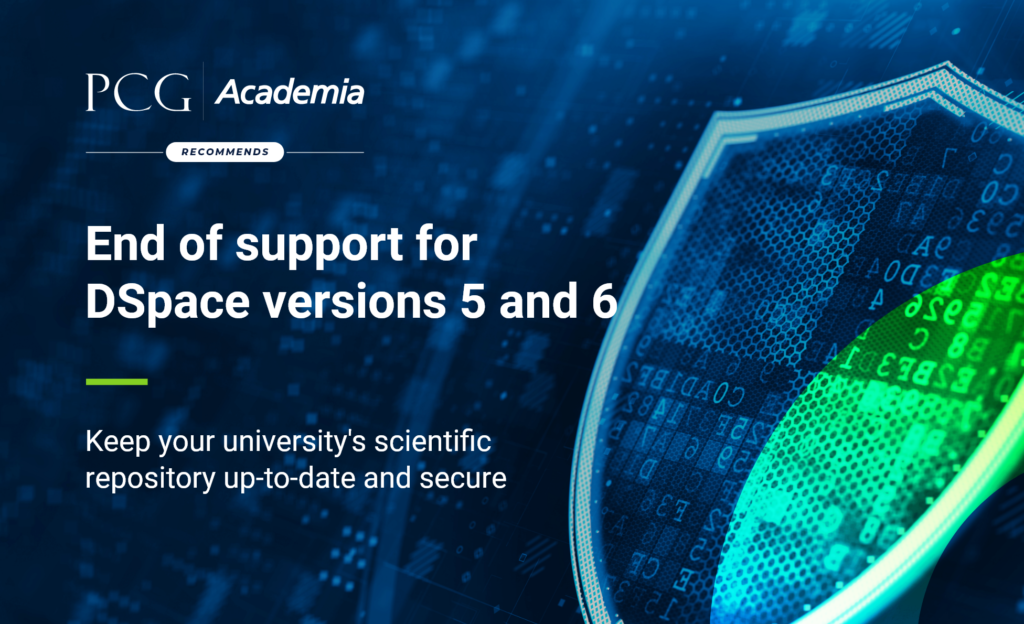 LYRASIS ends support for DSpace versions 5 and 6. Keep your university's scientific repository ...