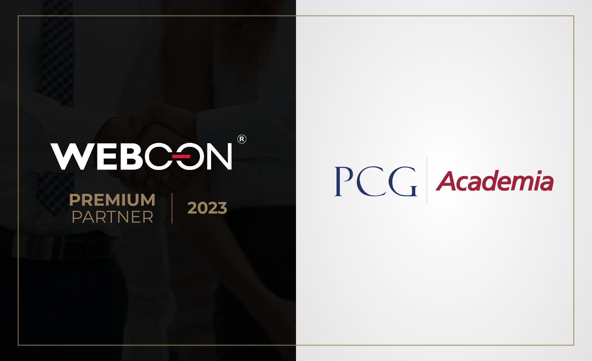 PCG Academia awarded a WEBCON Premium Partner status for 2023 - PCG ...