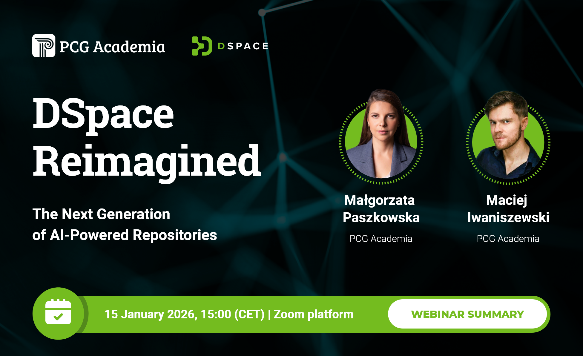 DSpace Reimagined: The Next Generation of AI-Powered Repositories - PCG ...
